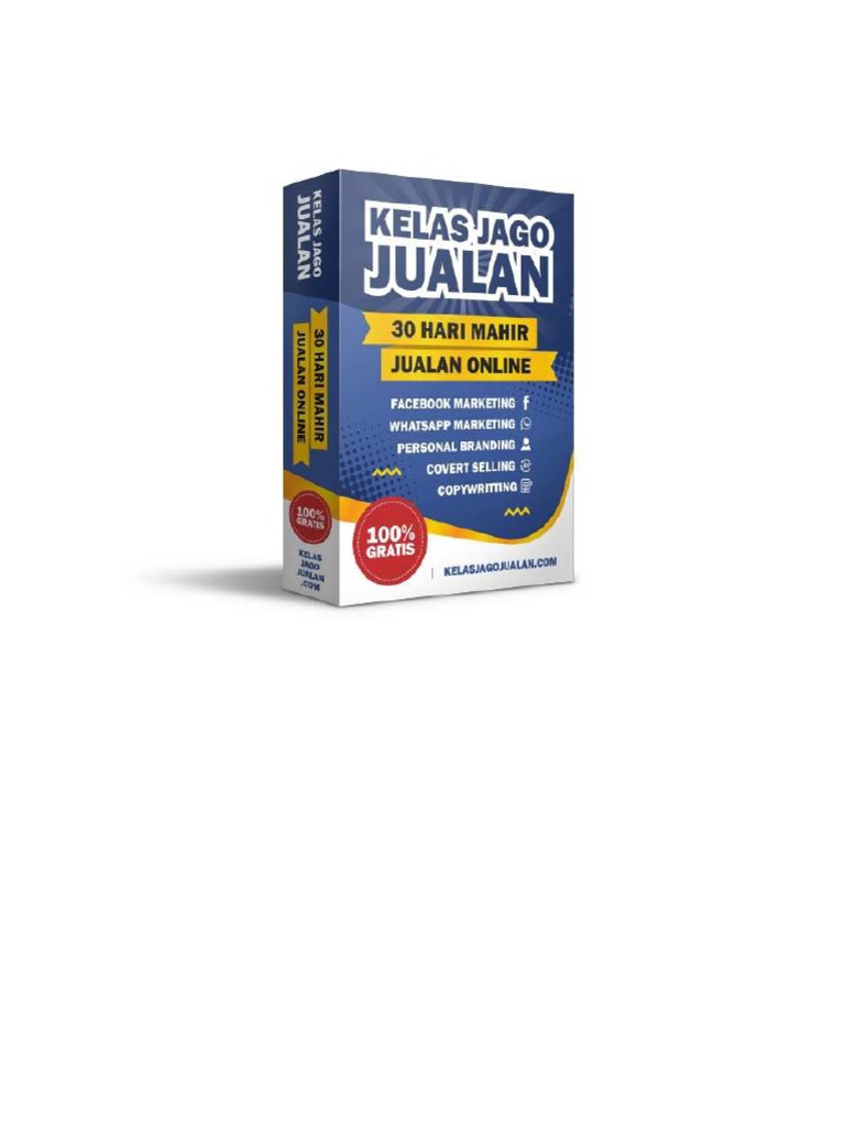 Kelas Jago Jualan PDF | PDF | Bisnis | Pengembangan Diri