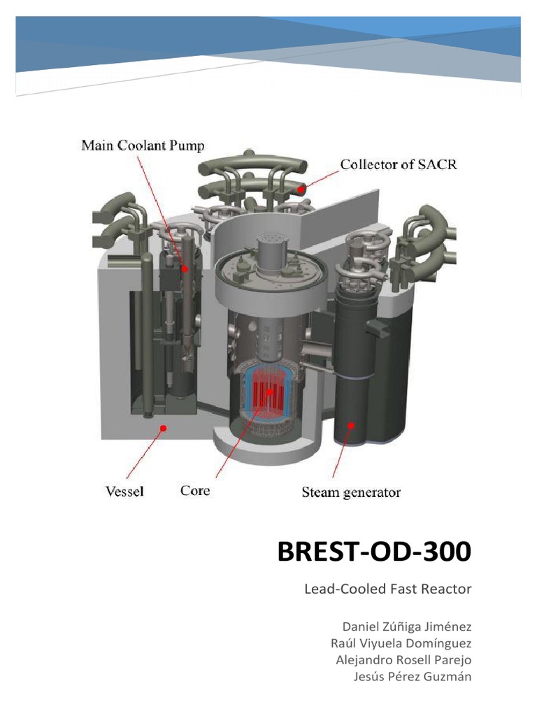 Brest Od 300 | PDF | Combustible nuclear | Planta de energía nuclear