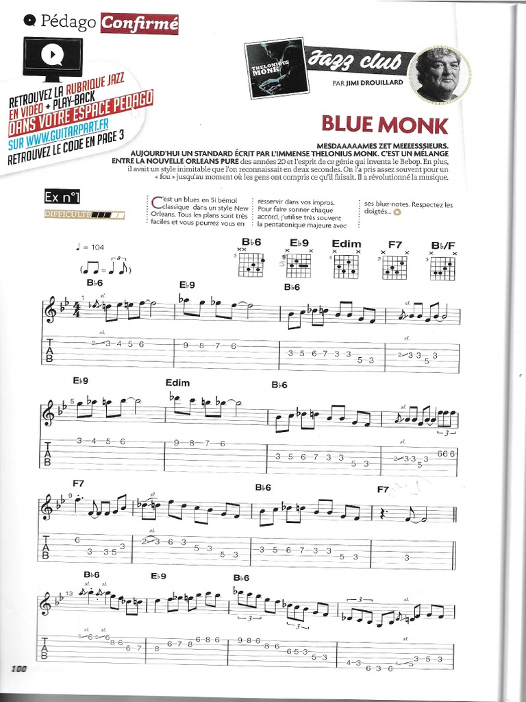 Blue Monk | PDF