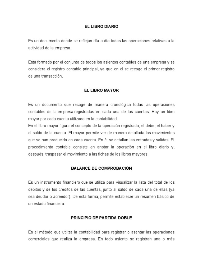 El Libro Diario | PDF | Contabilidad | Economias