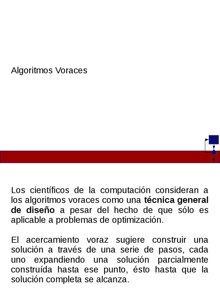 Algoritmos Voraces en Optimización | PDF | Matemáticas discretas | Ciencias de la Computación