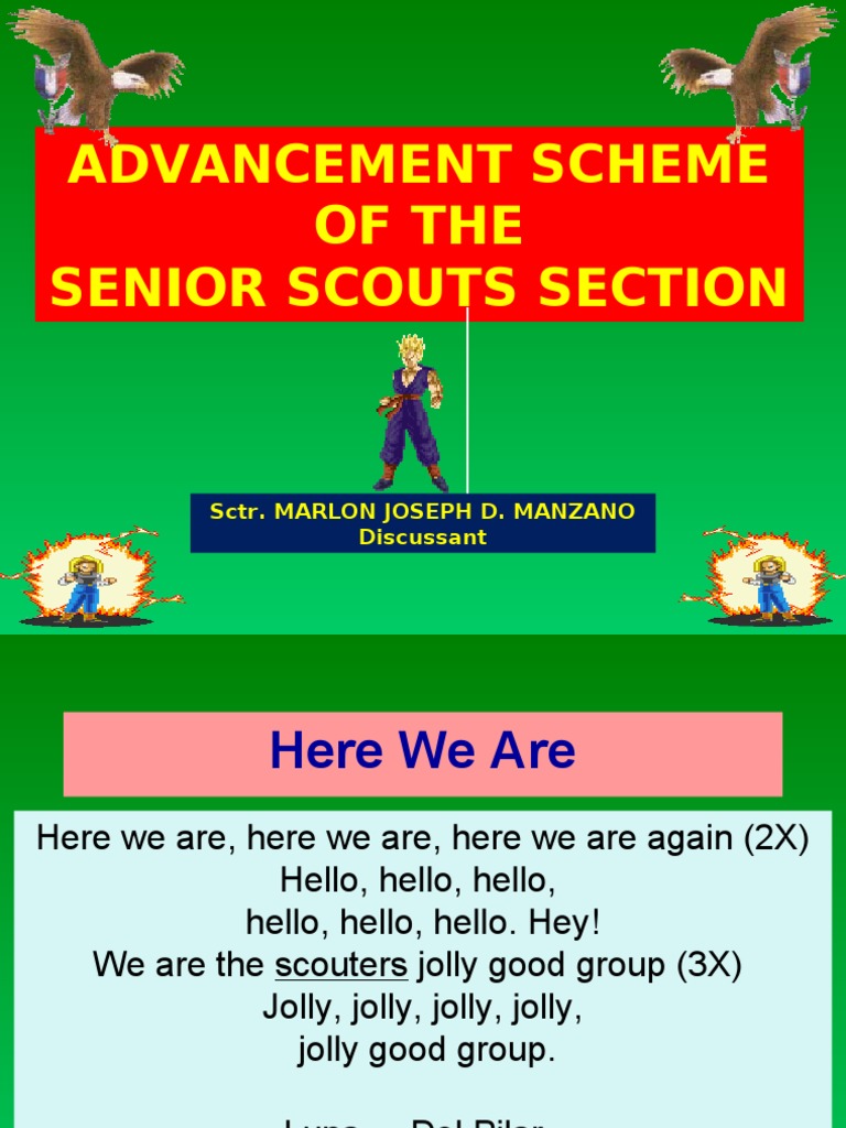 ADVANCEMENT SCHEME Senior Scouts | PDF | Scouting