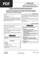 001 GeniSys 7565 Control Manual | PDF | Thermostat | Pump