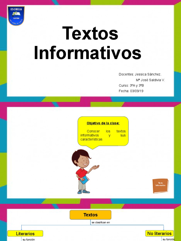 Características de Textos Informativos | PDF