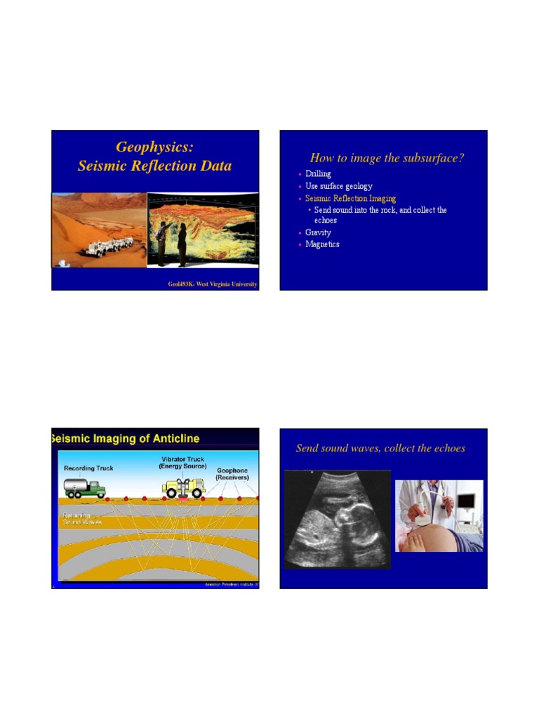 Seismic Reflection Imaging Techniques | PDF | Reflection Seismology ...