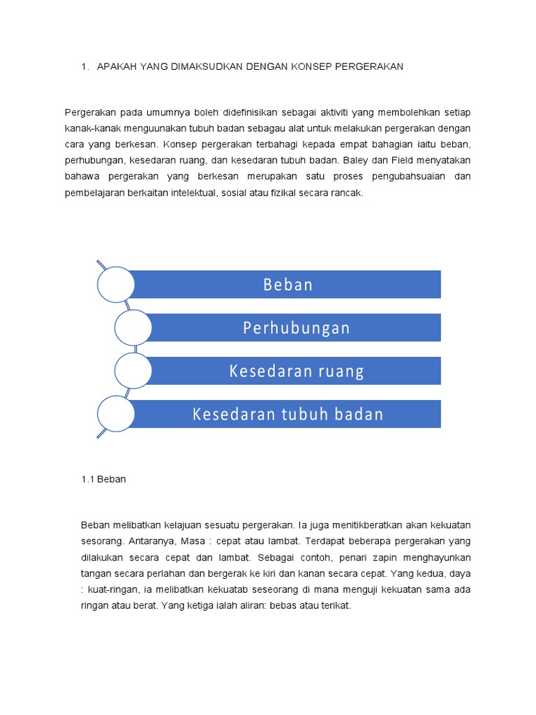 Konsep Pergerakan dalam Tarian Zapin | PDF | Filsafat | Pengembangan Diri