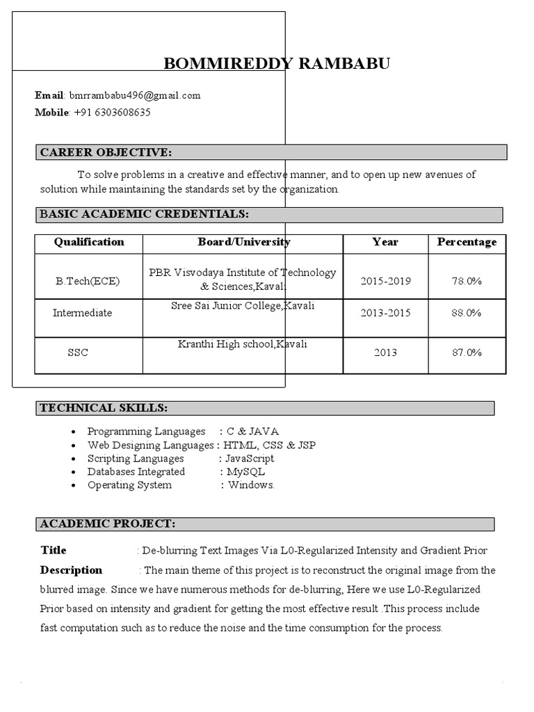 RAMBABU | PDF | Computing | Software
