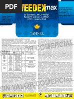 Fungicida Benomyl 50 WP: Uso y Dosis | PDF | Agua