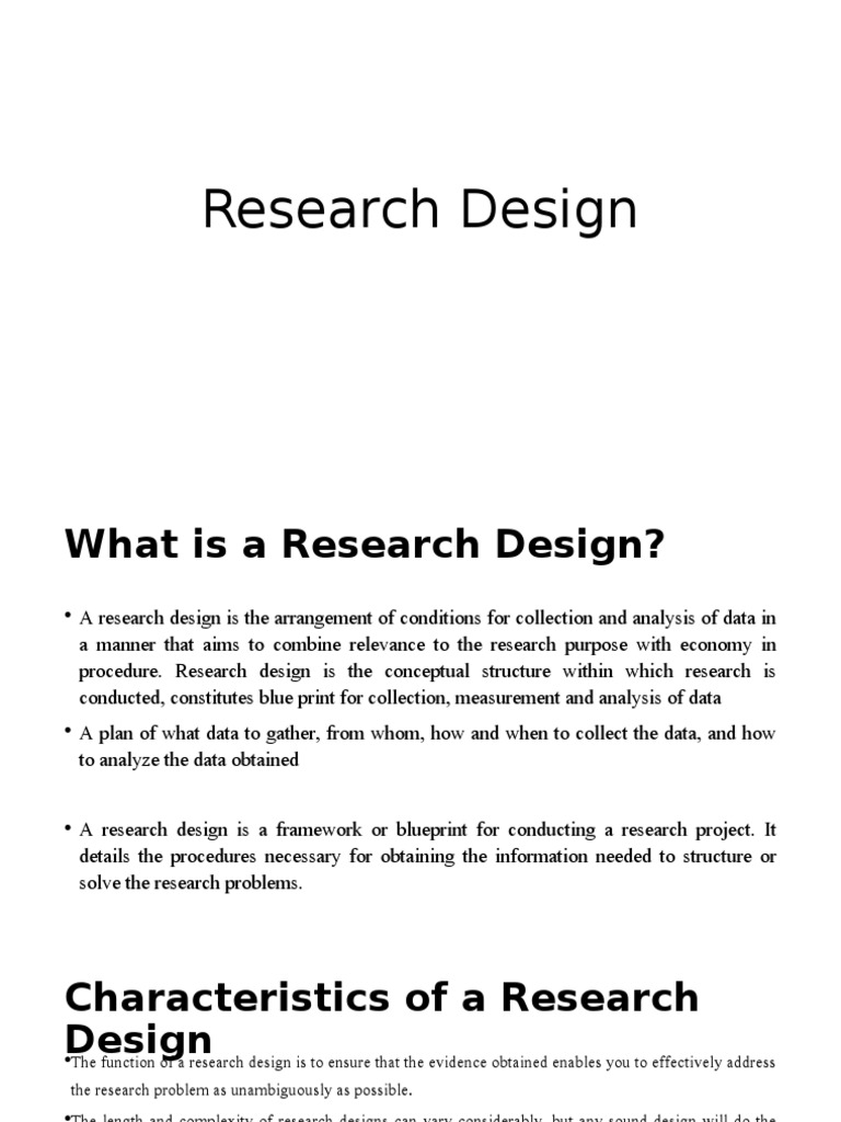 Research Design Unit 2 Bba 6th Sem | PDF | Research Design | Causality