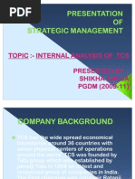 Tcs Swot Analysis | PDF | Outsourcing | Sap Se