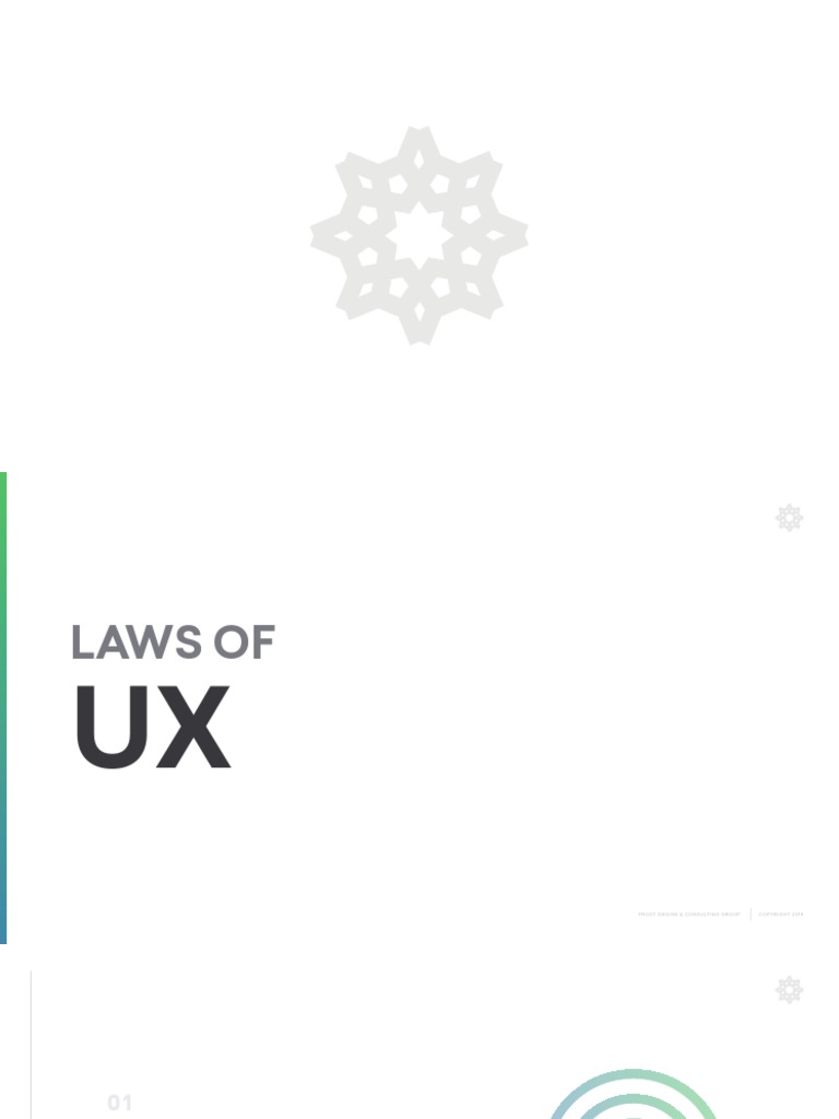 Laws of UX - Volume 1-1 PDF | PDF | Menu (Computing) | Usability