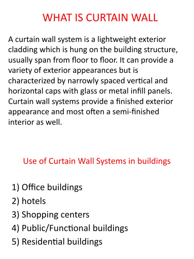 Unit and Mullion System | PDF