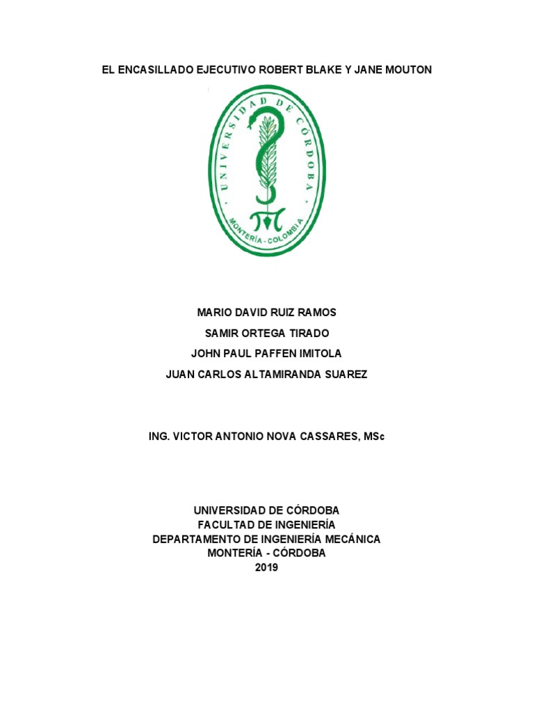 Encasillado Ejecutivo | PDF | Liderazgo | Ciencias del comportamiento