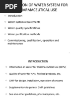 Purified Water System Validation Guide | PDF | Verification And ...