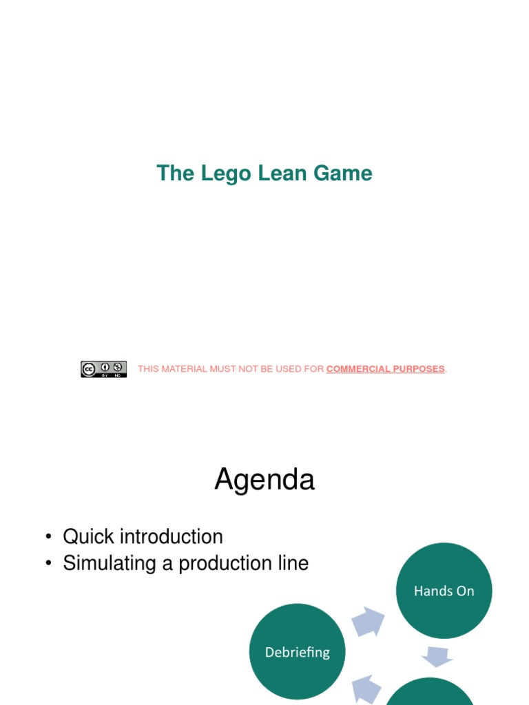 The Lean Lego Game Slides Short iSixSigma PDF | PDF | Lean ...