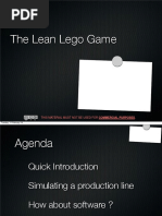 Lean Lego Game | PDF | Lean Manufacturing | Six Sigma