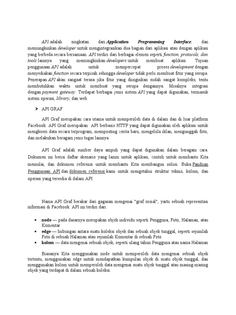 Cara Kerja API | PDF