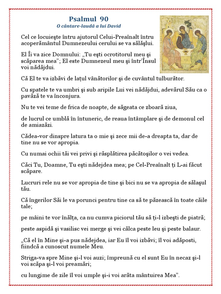 Psalmul 90 | PDF