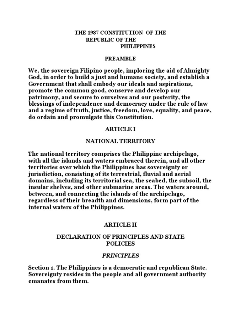 CONSTITUTION | PDF | United States House Of Representatives ...