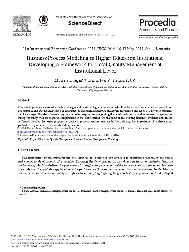 Developing A Framework For Total Quality Management PDF | PDF ...
