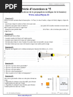 Exercices Sources de La Lumieres | PDF