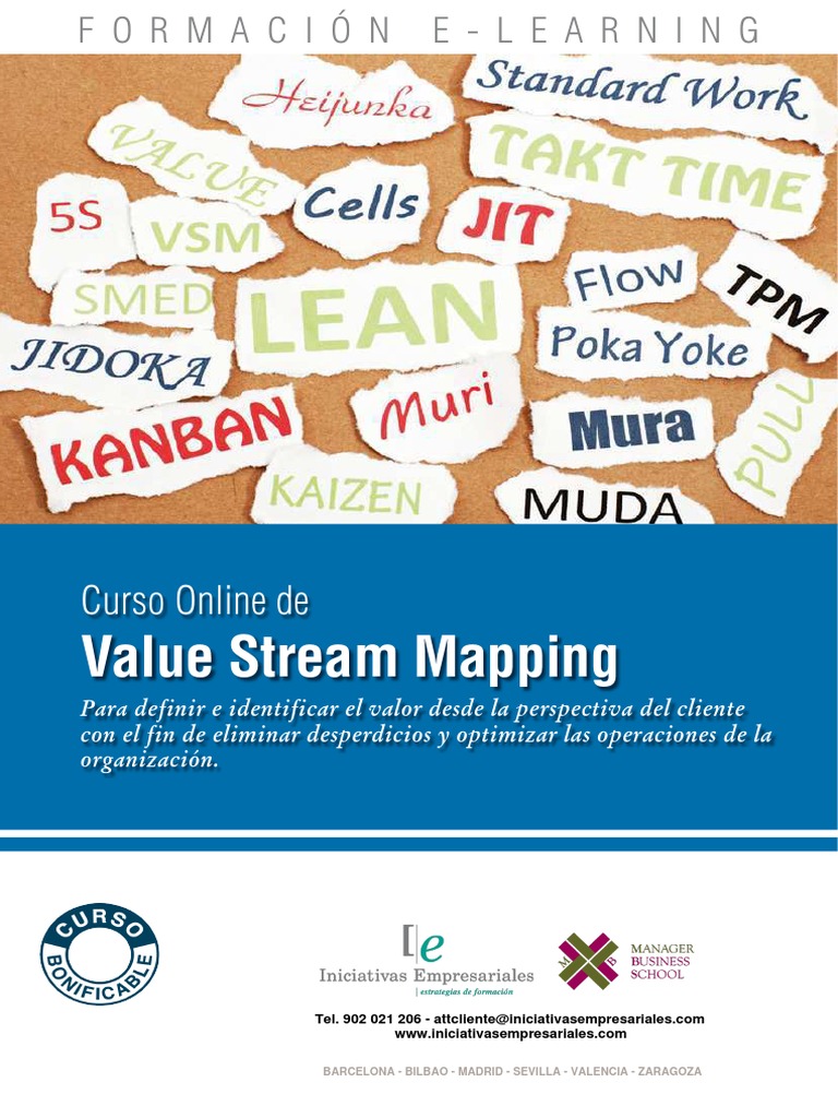 Value Stream Mapping | PDF | Lean Manufacturing | Cadena de valor