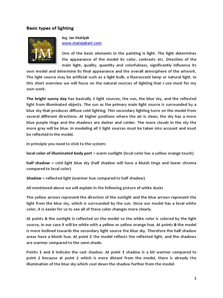 Basic Lightning PDF | PDF | Shadow | Sky