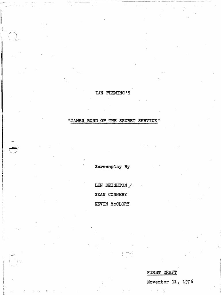 James Bond of The Secret Service PDF | PDF