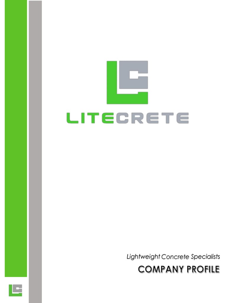 Litecrete Corporation Company Profile PDF | PDF | Cebu | Economic Sectors