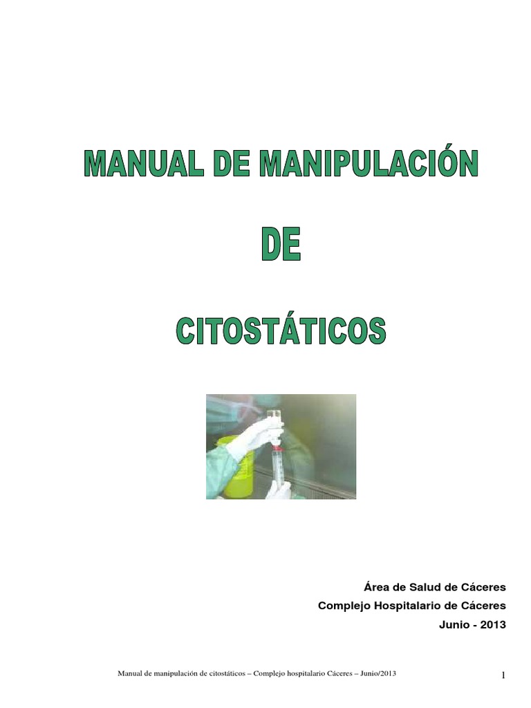 Anexo PPT Guia Citostaticos PDF | Descargar gratis PDF | Quimioterapia ...