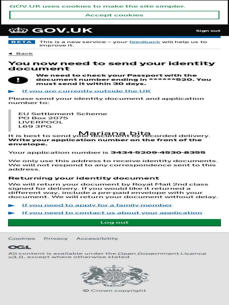 Apply For Settled Statusselll | PDF