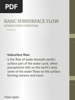 Subsurface Flow in Aquifers Explained | PDF | Aquifer | Groundwater