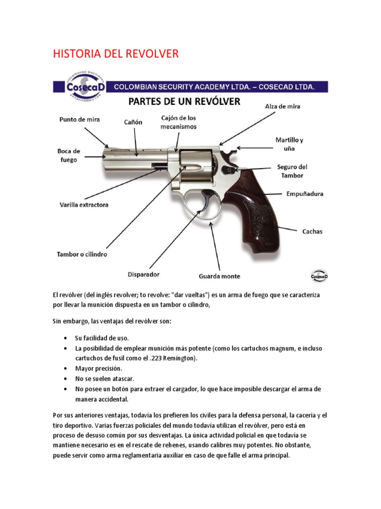 REVOLVER | PDF | Revólver | Diseño de arma