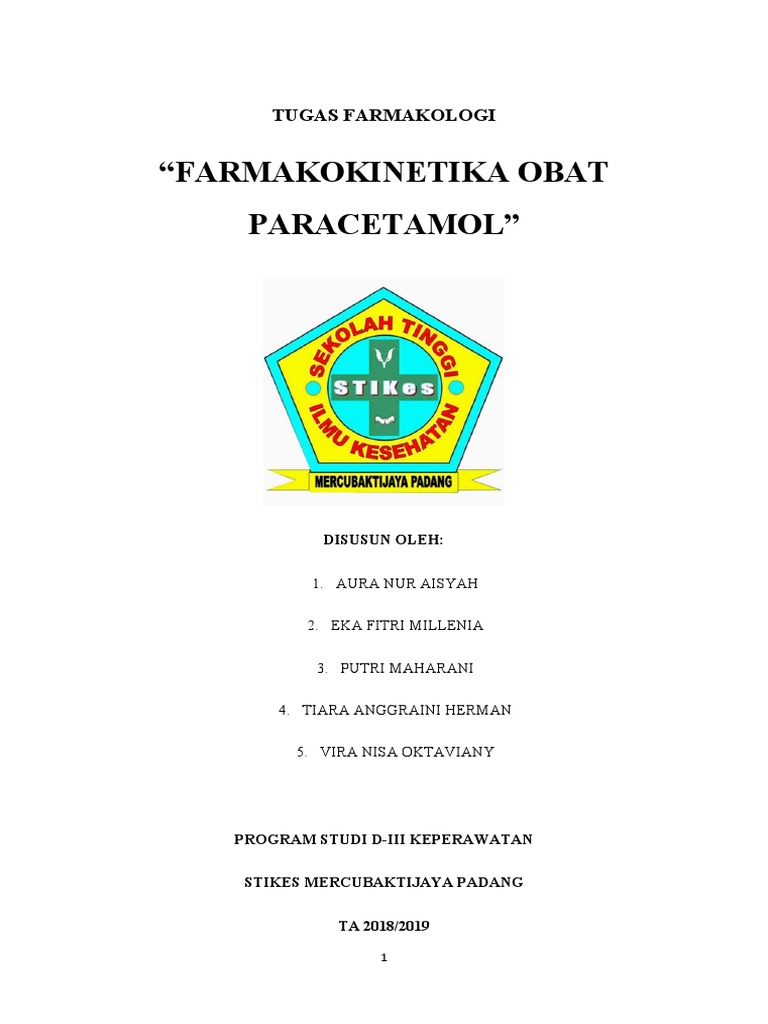 Farmakokinetika Paracetamol dalam Tubuh | PDF