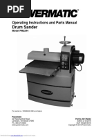 Belt and Disc Sander Safety Guide | PDF