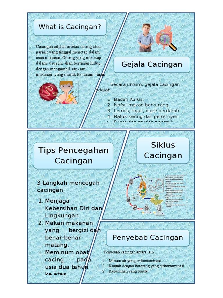 Cacingan: Gejala dan Pencegahannya | PDF