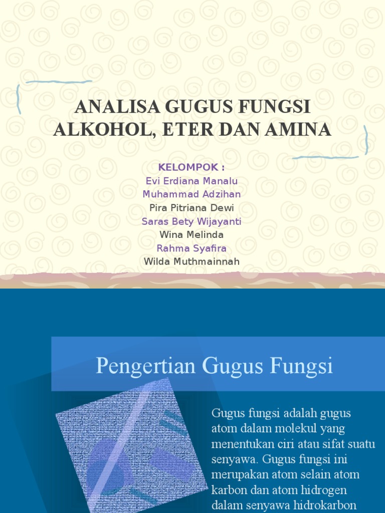 Analisa Gugus Fungsi | PDF