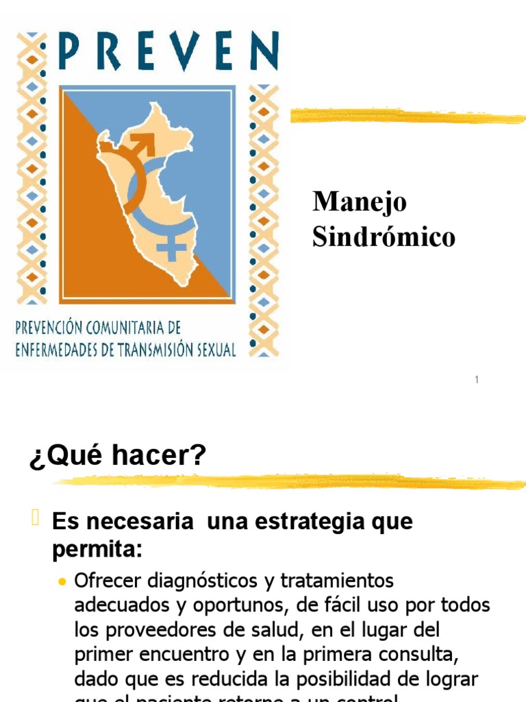 Manejo Sindromico de Las ETS DR Legua | PDF | Infección transmitida sexualmente | VIH / SIDA