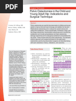 Overview of Pelvic Osteotomy Types | PDF | Pelvis | Hip