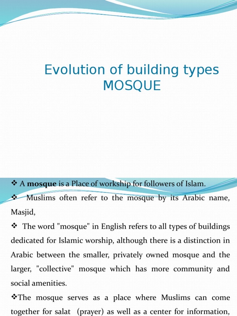 Mosque | PDF | Mosque | Religious Architecture