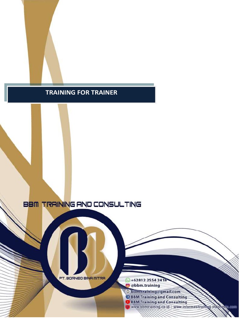 Training For Trainer Pdf