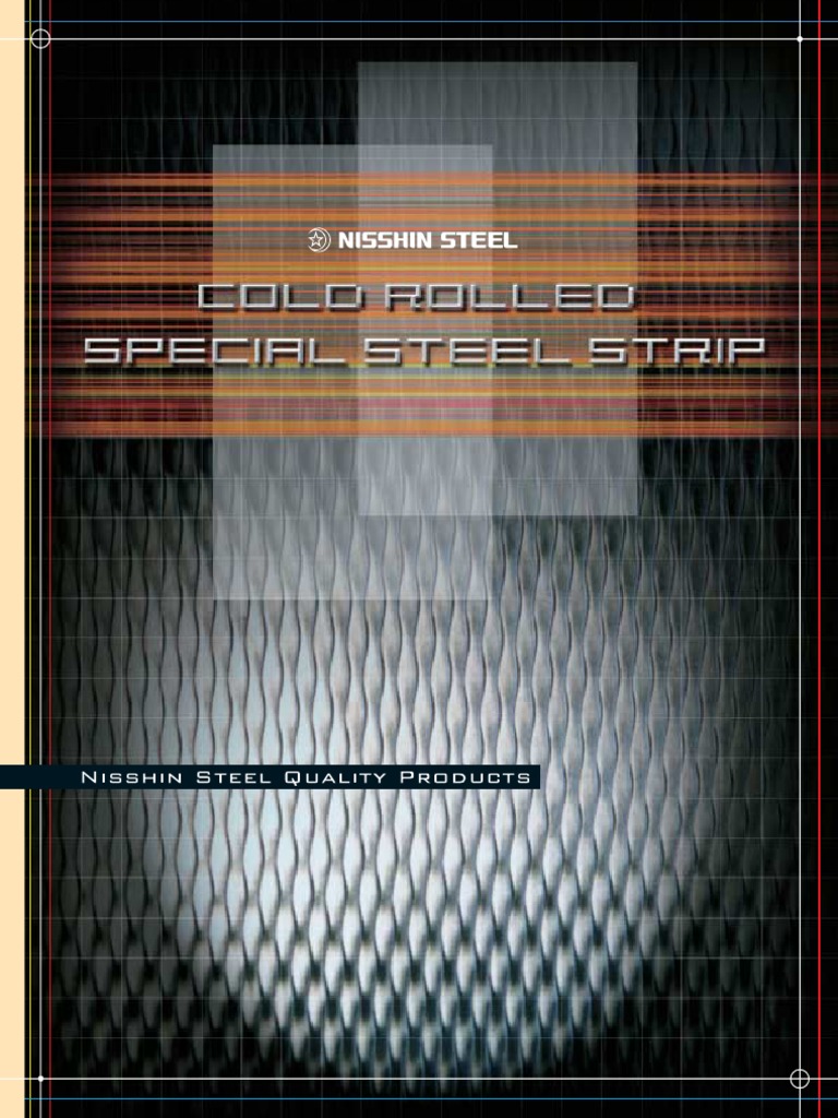 Nisshin Steel Cold Rolled Special Steel Strip | PDF | Rolling ...