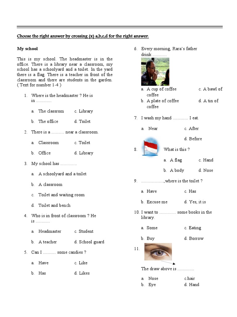 Soal Olimpiade Bahasa Inggris | PDF