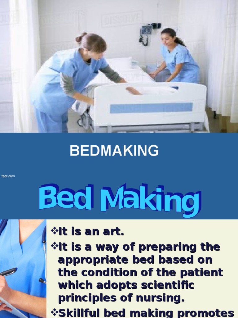 Bedmaking | PDF | Amputation | Bed