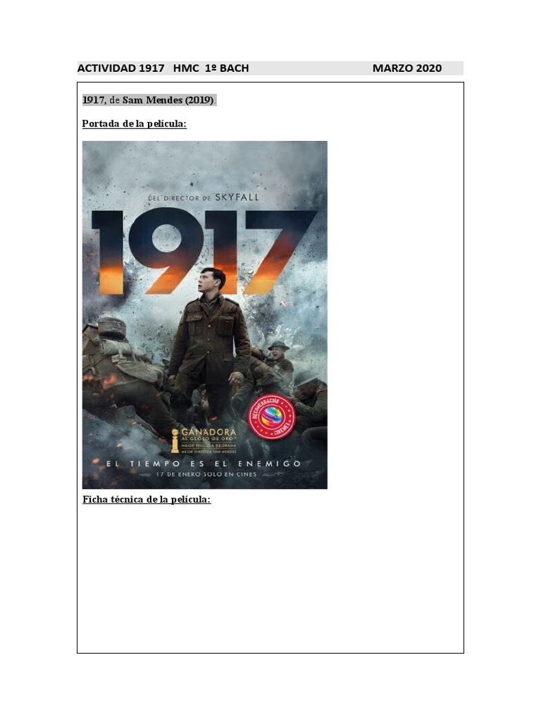 Actividad 1917 | PDF