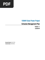 Solar Farm Construction Schedule (Smartsheet) | PDF | Electrical ...