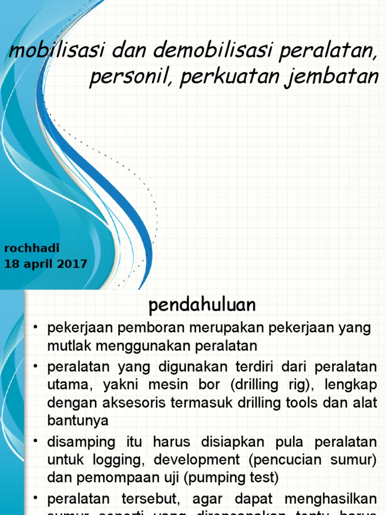 Mobilisasi | PDF