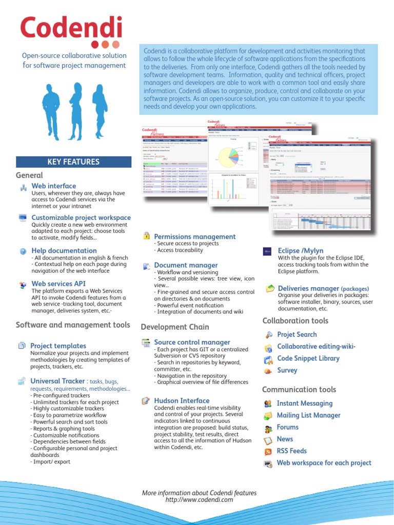 Xerox Codendi Brochure | PDF | Application Programming Interface | Eclipse (Software)