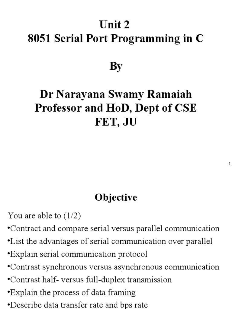Serial Communication Pdf Digital Electronics Digital Technology