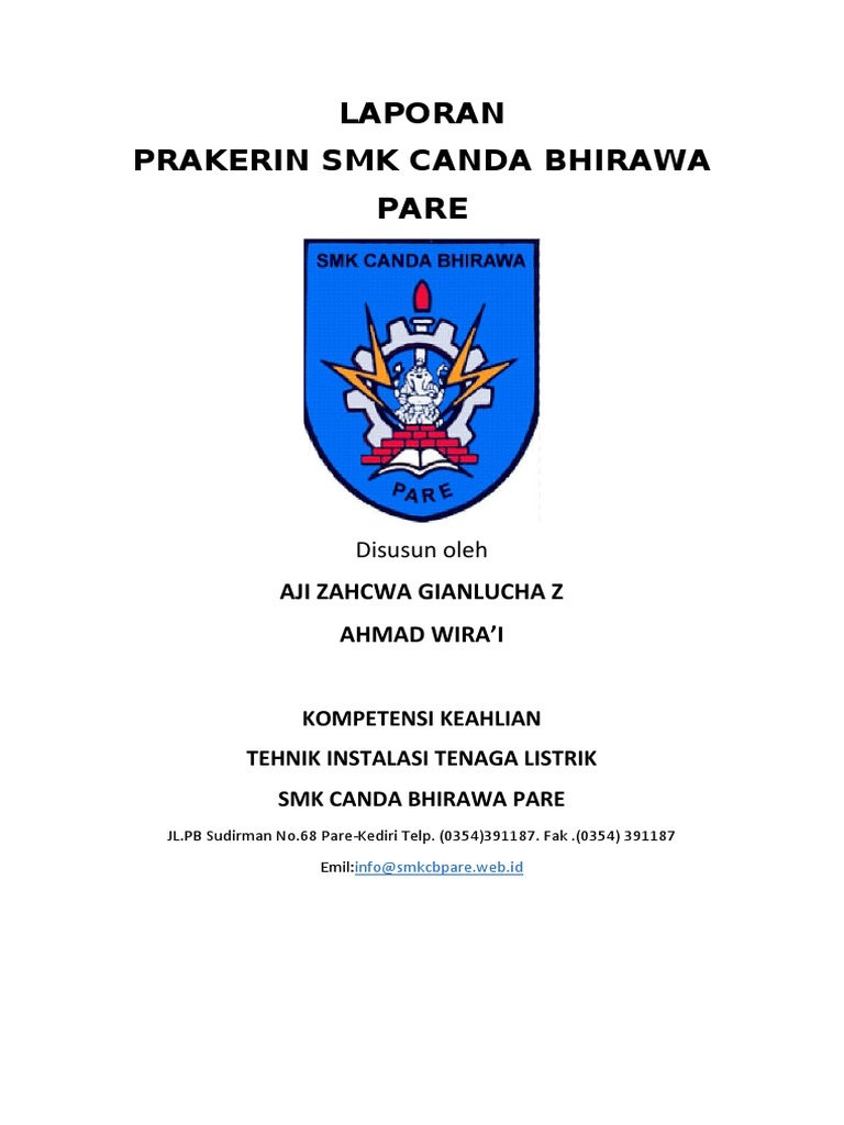 Contoh LAPORAN PKL | PDF